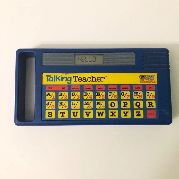 Coleco | Toys | Vintage 985 Model 810 Coleco Tiger Talking Teacher Play ...